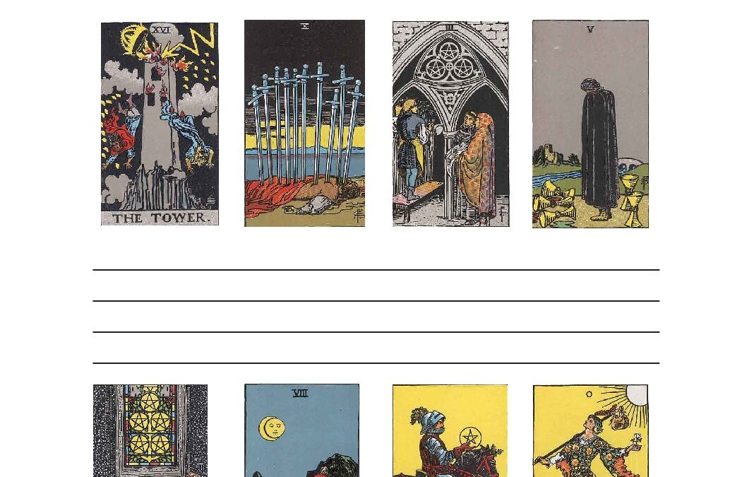 D2D LEVEL 2 Module #1 Worksheet 1 & 2 | Lisa Jemus Tarot Solutions